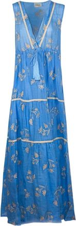 PHO Firenze Femme, Robes, Bleu, Taille: 40 FR PHO Firenze Robes