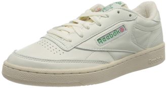 Reebok Herren Club C 1985 Tv Sneaker Sneaker, Chalk Paperwhite Glen Green, 42.5 EU