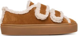 INUIKII Sneakers Shearling Low Velcro 1001.001.0231 Braun