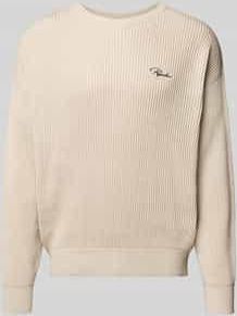 Pegador Strickpullover mit gerippten Abschlüssen Modell Signar