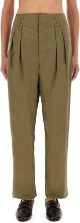 Moschino Femme, Pantalons, Vert, Taille: 38 FR Straight Pantalons