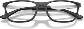 Emporio Armani unisex, Accessoires, Noir, Taille: 55 MM Ea3280U Optical Frame