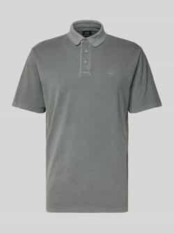 A|X Armani Exchange Poloshirt mit kurzer Knopfleiste