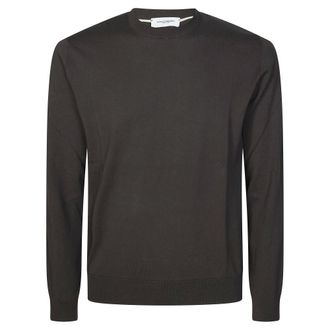 Paolo Pecora Herren, Strickwaren, Braun, LGr&ouml;&szlig;e