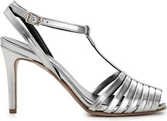 Caf&egrave;noir Cafe Noir SANDALI T M&Eacute;TALLIS&Eacute; - C1XO9901, argent, 38 EU