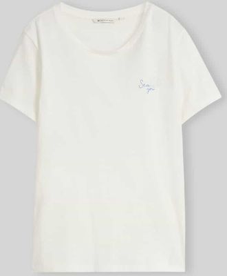 Tom Tailor Denim Regular Fit T-Shirt aus reiner Baumwolle