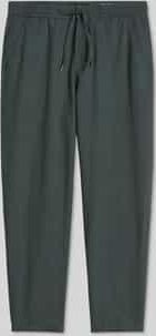 Marc O'Polo Relaxed Fit Hose aus Baumwolle-Leinen-Mix mit Tunnelzug Modell BELSBO