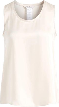 Max Mara Femme, Tops, Blanc, Taille: 42 FR T-Chemises