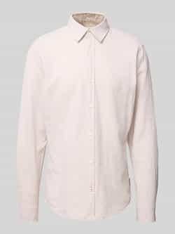 Joop Regular Fit Freizeithemd aus Leinen-Baumwoll-Mix Modell Hanson