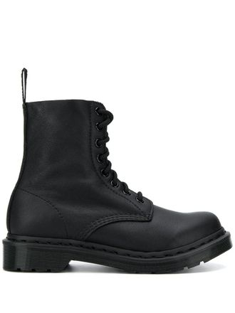 Dr. Martens Stiefeletten mit Ziernaht - Schwarz