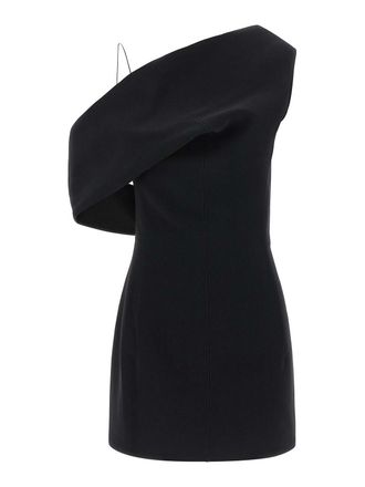Jacquemus Robe Au Genou - Noir