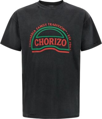 Willy Chavarria Homme, Tops, Noir, Taille: S Chorizo - Easy Tee