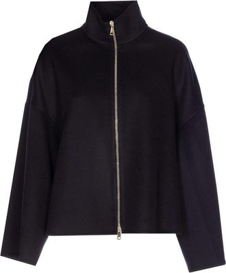 Fabiana Filippi Pull Col Roul&eacute; - Bleu