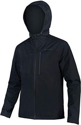 Endura Hummvee Hooded Waterproof Mens MTB Jacket Medium Black