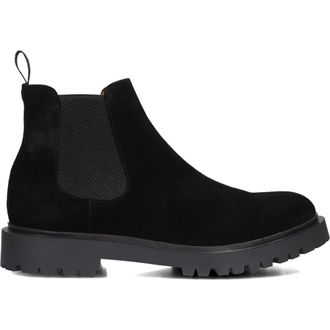 Stefano Lauran Schwarze Wildleder Chelsea Boots - - Shoes - Herren - Schwarzk - 43 EU