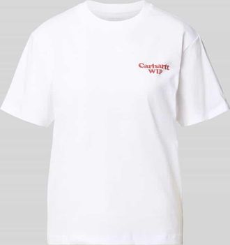 Carhartt Work in Progress T-Shirt mit Label-Print Modell Spoiled