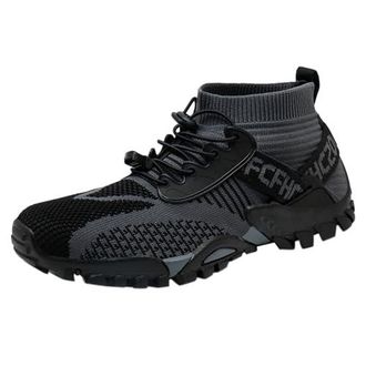 Generic Chaussures de sport en maille respirante pour homme Printemps &eacute;t&eacute; et automne Chaussures de sport dext&eacute;rieur pour homme, gris, 5.5 UK 3X-Narrow