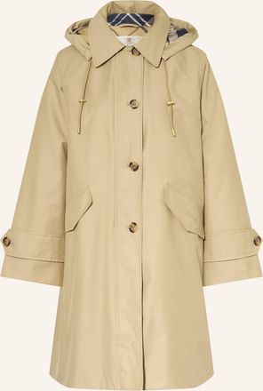 Barbour Mantel Harleigh Mit Abnehmbarer Kapuze beige