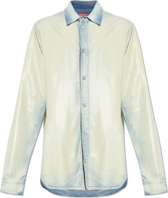 Diesel Homme, Chemises, Bleu, Taille: XL D-Synar-Fsi1 Shirt