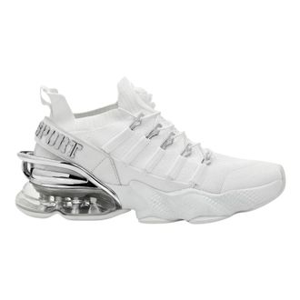 Plein Sport unisex, Chaussures, Blanc, Taille: 46 EU Tiger Attack Gen.X.04 Runner Baskets