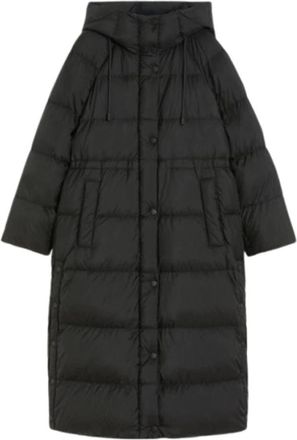 Max Mara Damen, M&auml;ntel, Schwarzk, SGr&ouml;&szlig;e