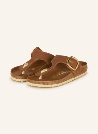 Birkenstock Zehentrenner Gizeh Big Buckle braun