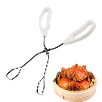 Generico K&uuml;chenzange aus Metall, Zange zum Greifen von Lebensmitteln, ergonomische Grillzange, f&uuml;r K&uuml;che, Restaurant, Camping, Catering, Party, Outdoor, Pickni