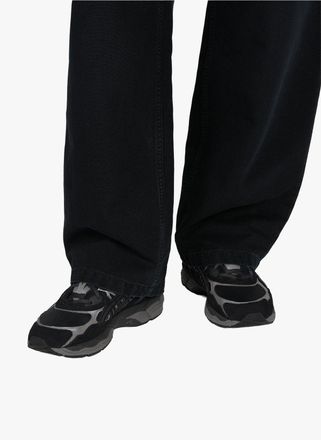 Asics Baskets bi-mati&egrave;re en cuir