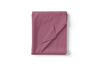 Homemania 13873 Stecker One - Single, Solid Color - für das Bett - Rosa aus Baumwolle, 150 x 290 cm