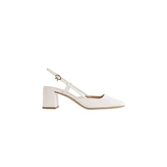 Gianvito Rossi Femme, Chaussures, Blanc, Taille: 40 EU Freeda Sling Escarpins