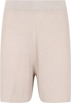 Fabiana Filippi Femme, Shorts, Beige, Taille: 36 FR Shorts Confortables et Polyvalents