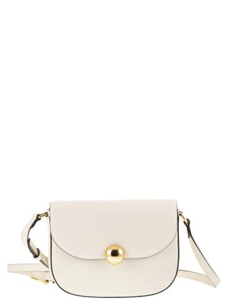 Furla Hobo Bags - Moonlight Saddle Bag With Iconic Sfera Logo - Gr. unisize - in Beige - f&uuml;r Damen