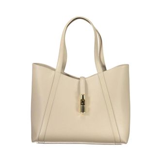 Furla Femme, Sacs, Beige, Taille: ONE Size Goccia Tote