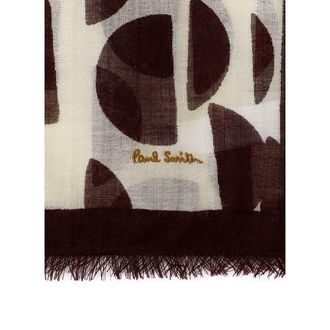 Paul Smith Foulard imprim&eacute; en laine