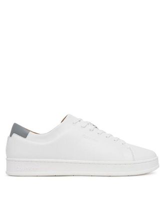 Calvin Klein Sneakers Pure Low Laceup Cupsole Hf Lth HM0HM01859 Wei&szlig;