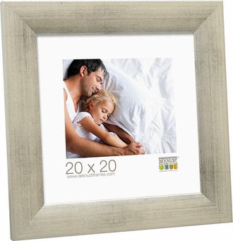 Deknudt Frames Bilderrahmen Gre (Bild): 30 Cm H X 20 Cm B, Farbe: Grau