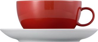 Thomas Sunny Day New Red Cappuccinotasse 2tlg