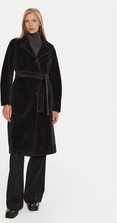 Marella Wollmantel Ofanto 2423016112 Schwarz Regular Fit