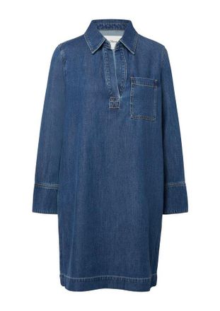 s.Oliver Minikleid Kleid Denim-Kleid mit Eingrifftaschen
