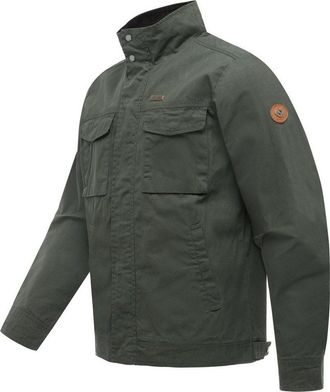 Ragwear Anorak Murpho Vintage Geradlinige &Uuml;bergangsjacke mit Brusttaschen