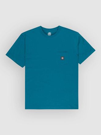 Element Icon Label Pocket T-Shirt mallard blue