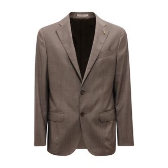 Corneliani Right Drop 6R Jacket - - Jackets - Herren - Braun - M