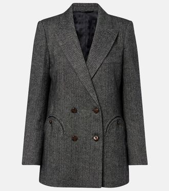 Blaz&eacute; Milano Blaz&eacute; Milano Blazer Everyday en laine m&eacute;lang&eacute;e