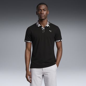 Puma Polo de golf Modalon Homme, V&ecirc;tements, Noir, M