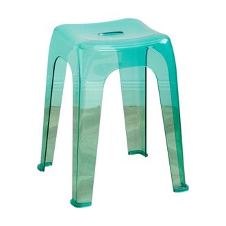 Generic 6Er-Set Transparente Acryl-Esshocker (45,7 cm Hoch), Moderne, Stapelbare Barhocker Aus Durchsichtigem Kunststoff, Runde, R&uuml;ckenlehnenlose St&uuml;hle f&uuml;r K