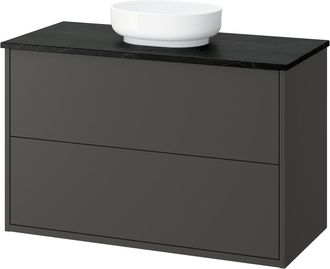 IKEA HAVB&Auml;CK / VINDEL&Auml;LVEN Waschbeckschr+Schubladen/Waschbeck