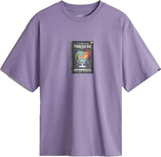 Vans Paperback Writer Kurzarm T-Shirt - - Tops - Herren - Lila - L