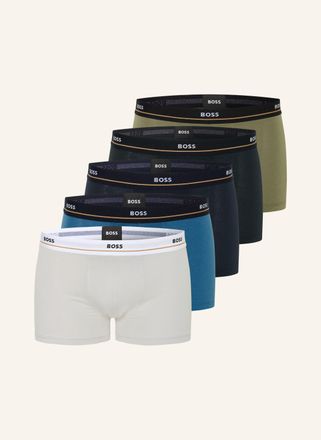 HUGO BOSS 5er-Pack Boxershorts Essential gruen