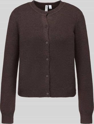 Pieces Regular Fit Strickjacke mit Woll-Anteil Modell MALOU