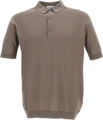 John Smedley Homme, Tops, Gris, Taille: XL Adrian Polo